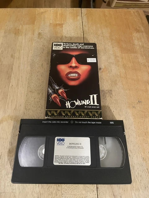 HOWLING II CHRISTOPHER Lee & Sybil Danning (VHS, 1985) Your Sister Is a ...