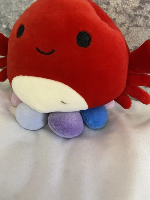 SQUISHMALLOW FLIP-A-MALLOW CARLOS the Crab & Beula the Octopus 5" Plush ...