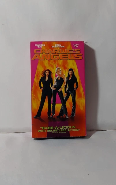 CHARLIES ANGELS VHS, 2000 Fact. Sealed PG-13 Diaz, Barrymore, Liu, Bill Murray £2.82 - PicClick UK
