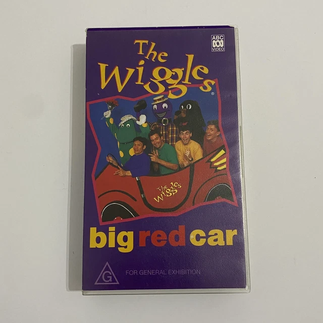 THE WIGGLES (VHS, 1995) Big Red Car ABC Kids Video Tape - Original Cast ...