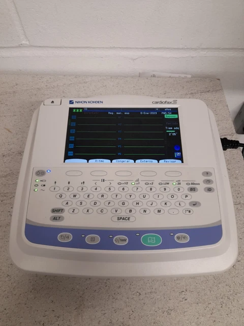 NIHON KOHDEN CARDIOFAX s ecg 2250 ECG rrp £3000 £749.00 - PicClick UK