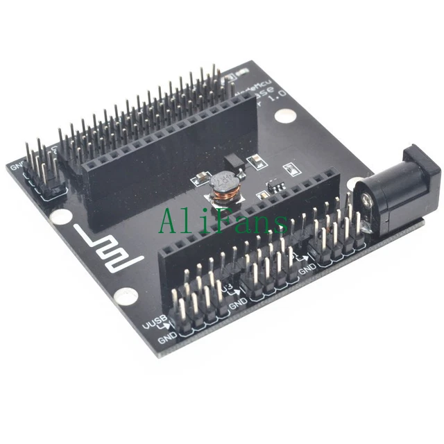NODEMCU BREAKOUT BASE Board MCU Module ESP8266 V3 Breadboard Plate For ...