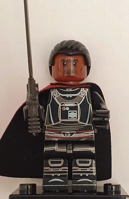 MANDALORIAN MOFF GIDEON mit DUNKELSCHWERT Minifigur Lego custom ...