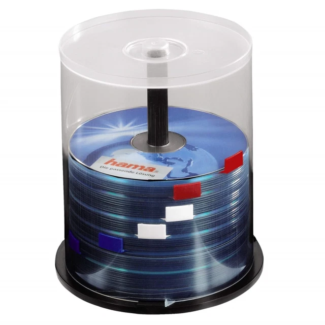 HAMA CD-SPINDEL UNE Classification Marqueur Marquage Rohlinge Cds DVD ...