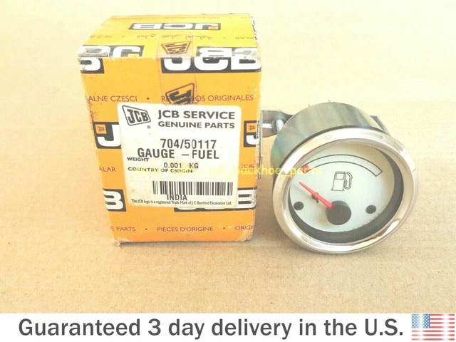 JCB TELEHANDLER - Genuine Jcb Fuel Gauge (Part No. 704/50117) £95.45 ...