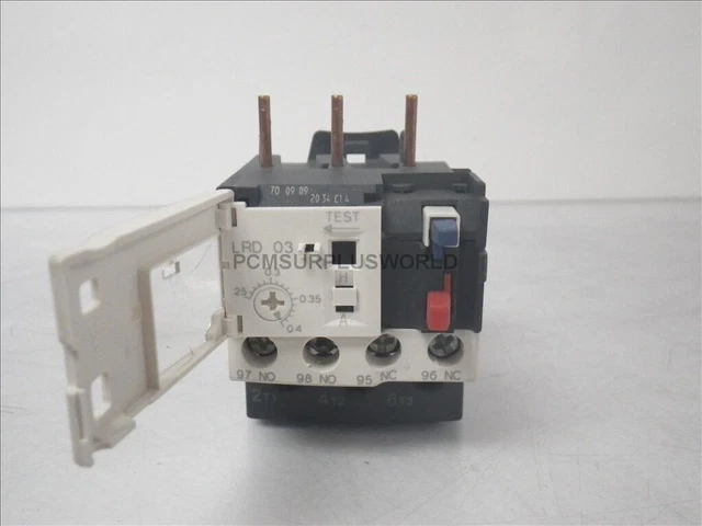 LRD 03 LRD03 Telemecanique Thermal Overload Relay 0.25 - 0.4A (New No ...