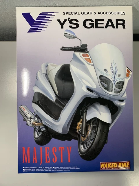 AOSHIMA BUNKA KYOZAISHA 1/12 Naked Bike No.40 Yamaha Wise Gear Majesty ...