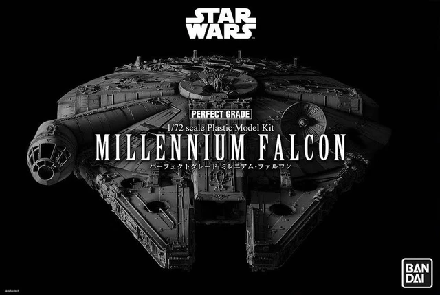REVELL/BANDAI 01206 - 1/72 Star Wars - Millennium Falcon " Parfait ...