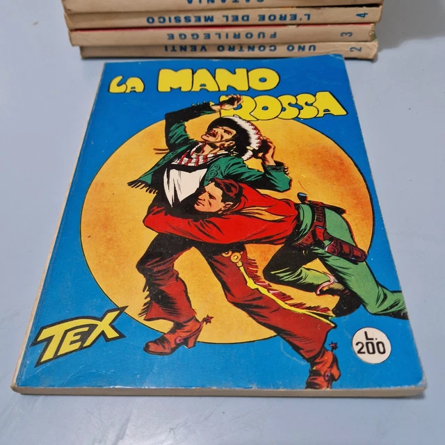 TEX N 1 La Mano Rossa 1964 Lire 200 BONELLI WILLER EUR 159,00 - PicClick IT