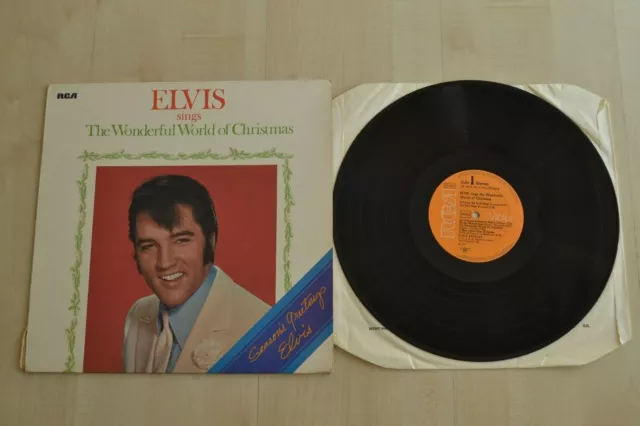 ELVIS PRESLEY , Elvis Sings The Wonderful World Of Christmas , RCA ... ELVIS PRESLEY , Elvis Sings The Wonderful World Of Christmas , RCA ...