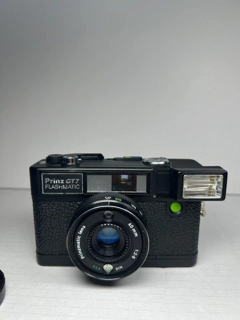 VINTAGE PRINZ GT7 Flashmatic With Prinzmatic 40mm Lens Camera Battery ...