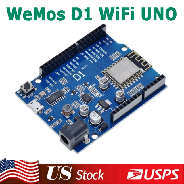 WEMOS D1 CH340 WiFi Full Development Board ESP8266 ESP-12F For Arduino ...