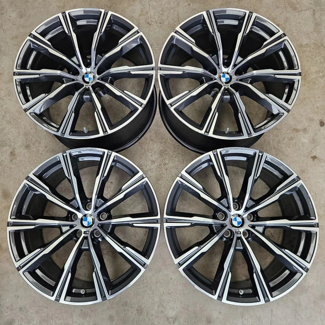 4X 20 ZOLL BMW Original X5 G05 X6 G06 Alufelgen SternM740- 8071996-M ...