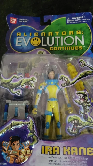 UNOPEN-BANDAI ALIENATORS EVOLUTION Ira Kane Action Figure In Original ...