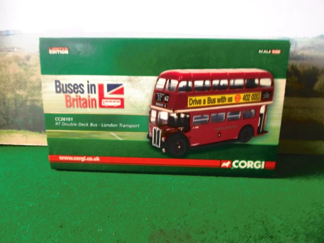 CORGI 1;50 SCALE Buses In Britain Rt Bus London Transport Cat No ...