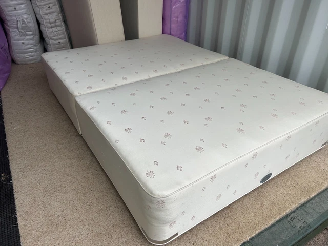 LUXURY VI SPRING Double 4ft6inch Bed Sprung Divan Base £175.00 ...