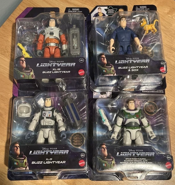 DISNEY PIXAR LIGHTYEAR XL-15, Buzz Lightyear Sox, XL-01, space Ranger ...