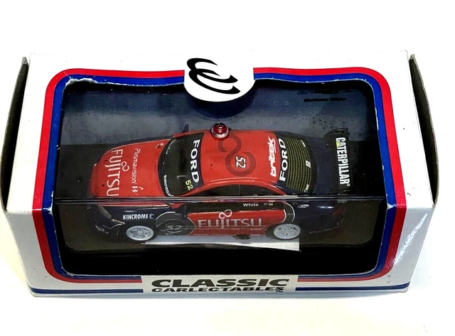 1/64 CLASSIC CARLECTABLES 2005 Ford BA Falcon Matthew White Britek ...