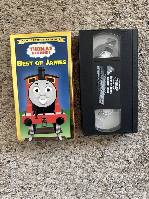 THOMAS THE TANK Engine - Best of James (VHS, 2002, Collectors Edition ...