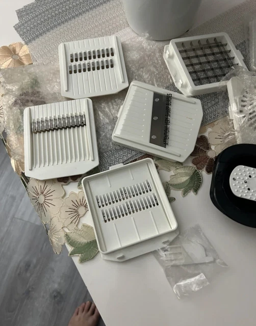 VEGETABLE GRATER, CHOPPER And Juicer Multiple Attachments £4.38 ...