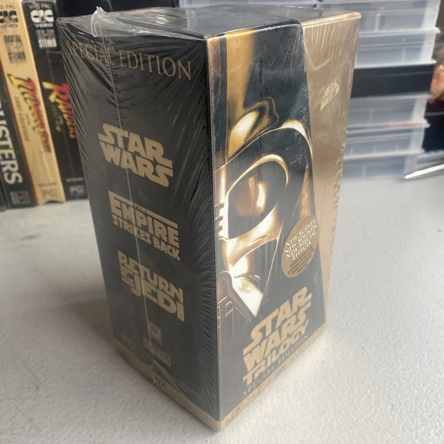 STAR WARS TRILOGY On VHS Very Rare New Sealed Edition , Mint £94.73 ...
