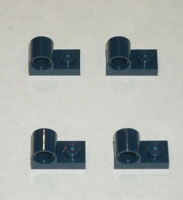 4 X LEGO Star Wars Navy Blue Plate 1x2 ref 11458 set 75283 75209 75308 ...