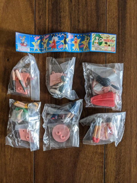 HG RUMIC WORLD Urusei Yatsura 6 Figure Set: Lum, Benten, Ataru, Shinobu ...