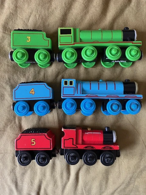 BRIO THOMAS THE Tank Engine Bundle: Henry, Gordon & Percy + Tenders £26 ...