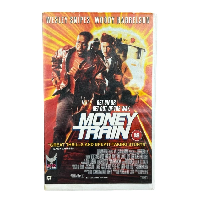 MONEY TRAIN VIDEO VHS Ex Rental Large Case Action Film Cert 18 1995 £14 ...