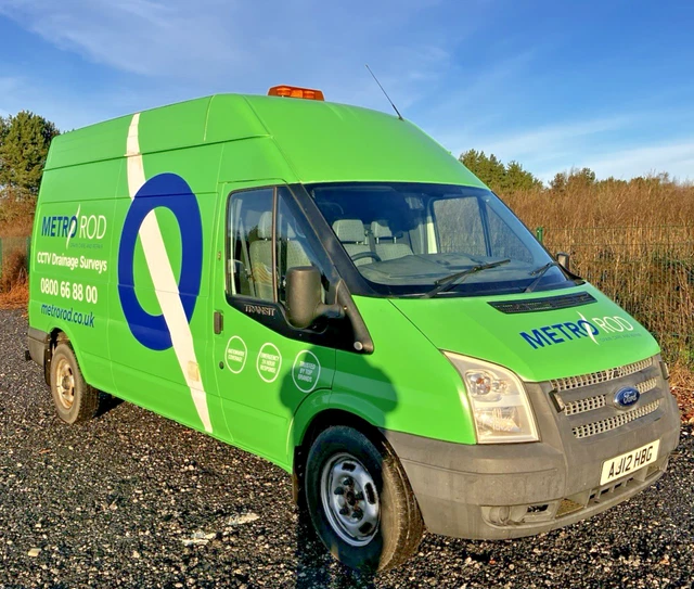 FORD TRANSIT MK7 LWB 125bhp 6speed CCTV Drainage Jetter Van Ideal ...