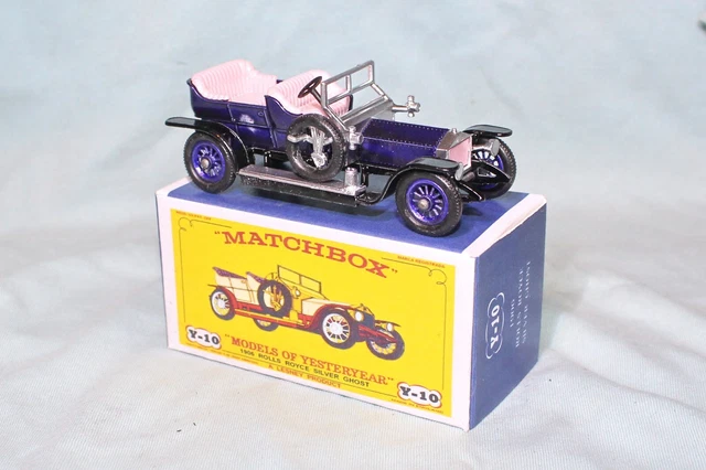 MATCHBOX YESTERYEAR Y10-3 Rolls Royce Silver Ghost (1906) - Ishimar ...