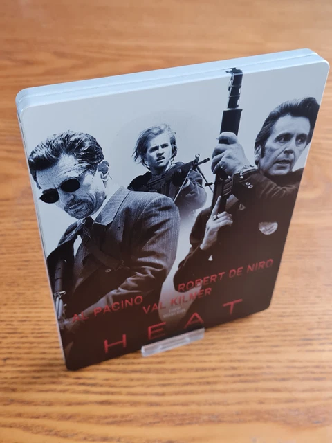 HEAT BLU-RAY STEELBOOK rare OOP UK vrsn 'Premium Collection' région b ...