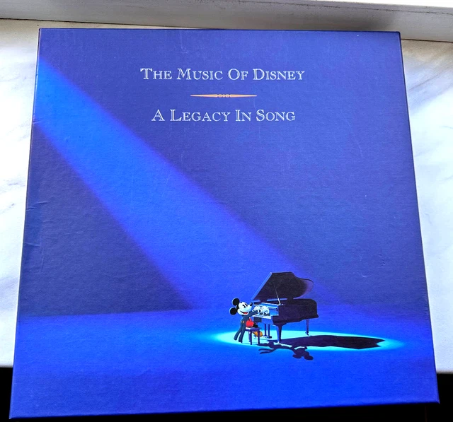 THE MUSIC OF Disney - A Legacy In Song - 3 CD Box Set (1992) With Book ...