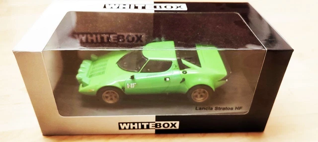 1:24 WHITE BOX Lancia Stratos HF green/grün in OVP EUR 25,00 - PicClick DE