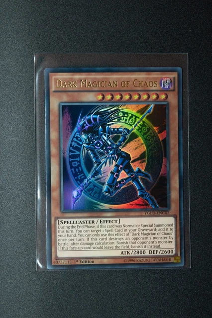 YUGIOH YGLD-ENC02 DARK Magician of Chaos (2015) / Ultra Rare / MINT EUR 1,00 - PicClick DE