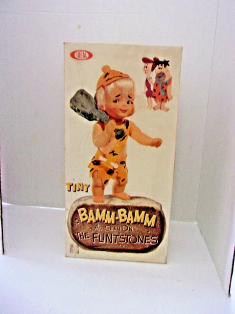 1964 IDEAL TINY Bamm Bamm Flintstones Box Vintage Toy Figure Doll £53. ...