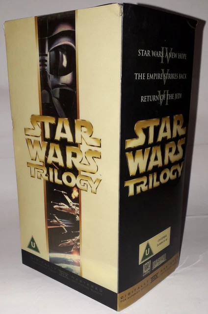 STAR WARS BOX Set Trilogy VHS DHX Digitally remastered 2000 £12.00 ...