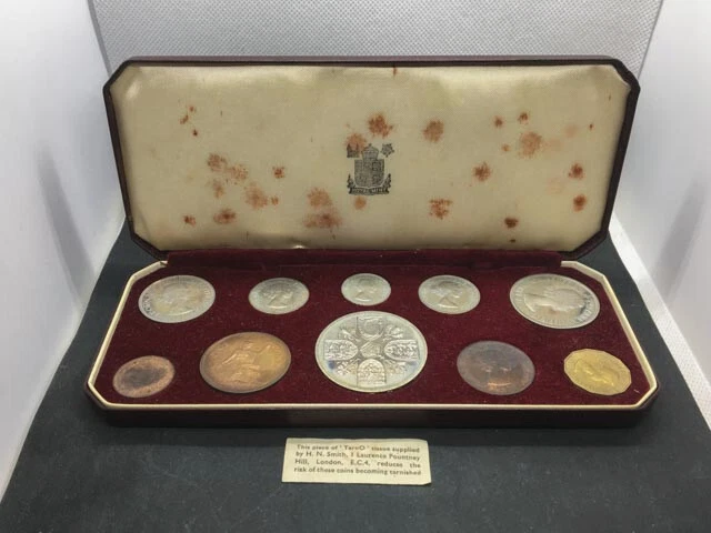 1953 QUEEN ELIZABETH II Coronation Coin Set £100.00 - PicClick UK