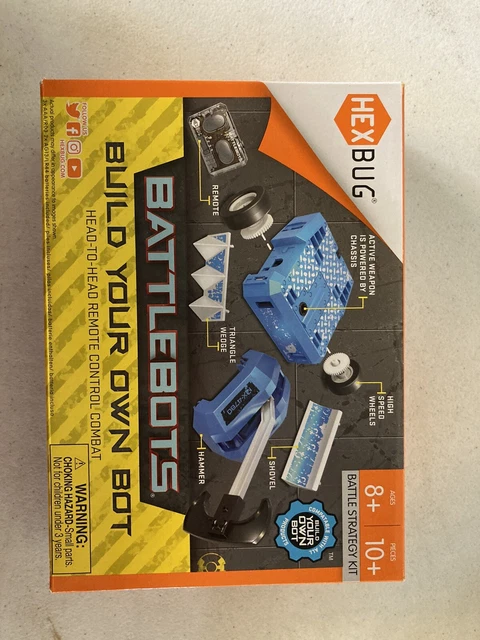 HEXBUG BATTLEBOTS BUILD Your Own Bot Playset Battle Strategy Kit 413 ...