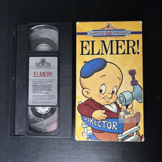 ELMER - CARTOON MOVIESTARS ANIMATED VHS VIDEO, Elmer Fudd Classics, 8 ...
