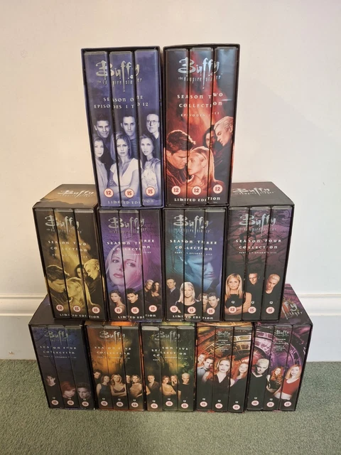 BUFFY THE VAMPIRE Slayer Seasons 1-6 VHS Box Set £39.99 - PicClick UK