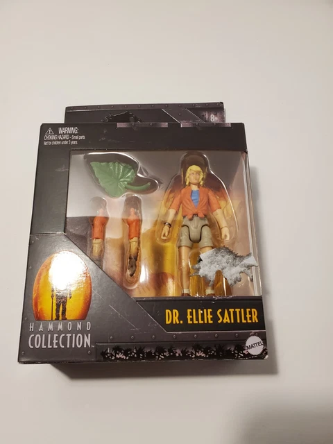 MATTEL JURASSIC WORLD Park Hammond Collection Dr. Ellie Sattler Action ...