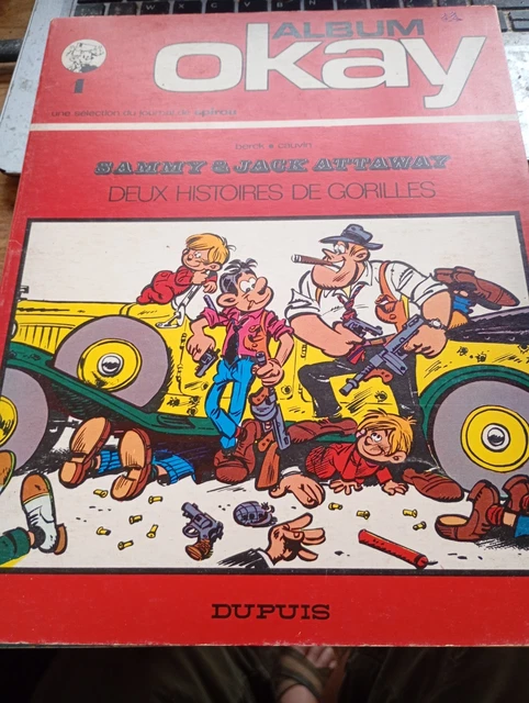 DEUX HISTOIRES DE gorilles SAMMY BERCK CAUVIN dupuis okay 1972 EUR 60 ...