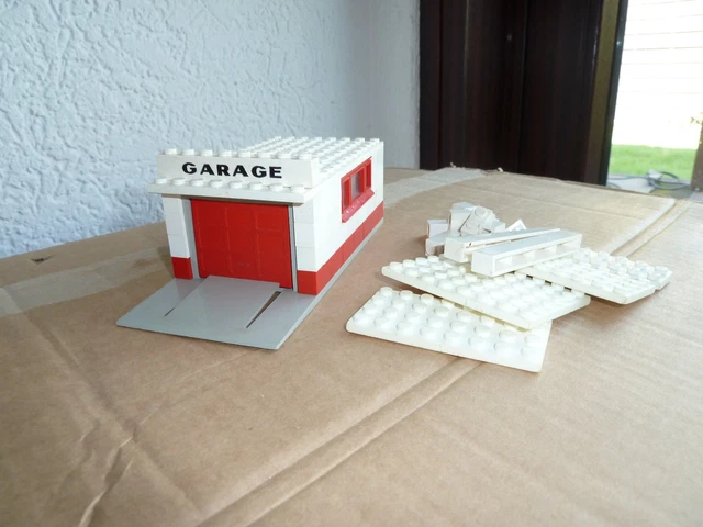 LEGO SYSTEM 236 Garage mit Kipptor 60er 70er, alt rar Vintage EUR 18,00 ...