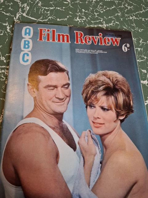 ABC FILM REVIEW Magazine OCTOBER 1966 Rod Taylor Jill St John Carry on ...
