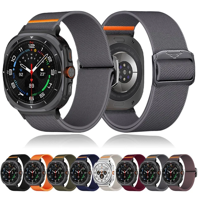 NYLON SPORT STRAP Band for Samsung Galaxy Watch Ultra 47mm Wristband ...