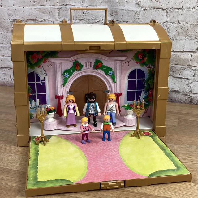 PLAYMOBIL CARRY CASE Take Along Princess Fantasy Treasure Chest £9.99 ...