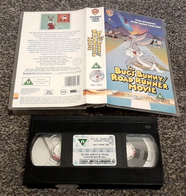 THE BUGS BUNNY Road Runner Movie Looney Tunes Pal Vhs Video Kids ...