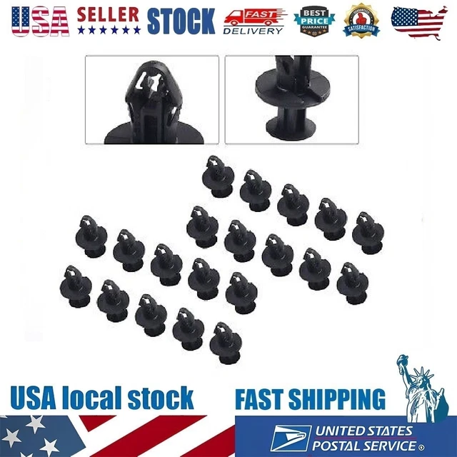 20PCS PUSH PULL Undertray Rivets Clips FOR TESLA MODEL 3 2017 Up ...