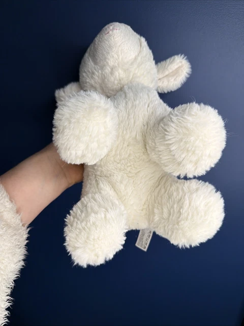 TESCO LENNIE THE Lamb Sheep Cream Easter Soft Plush Toy TikTok 9” tall ...